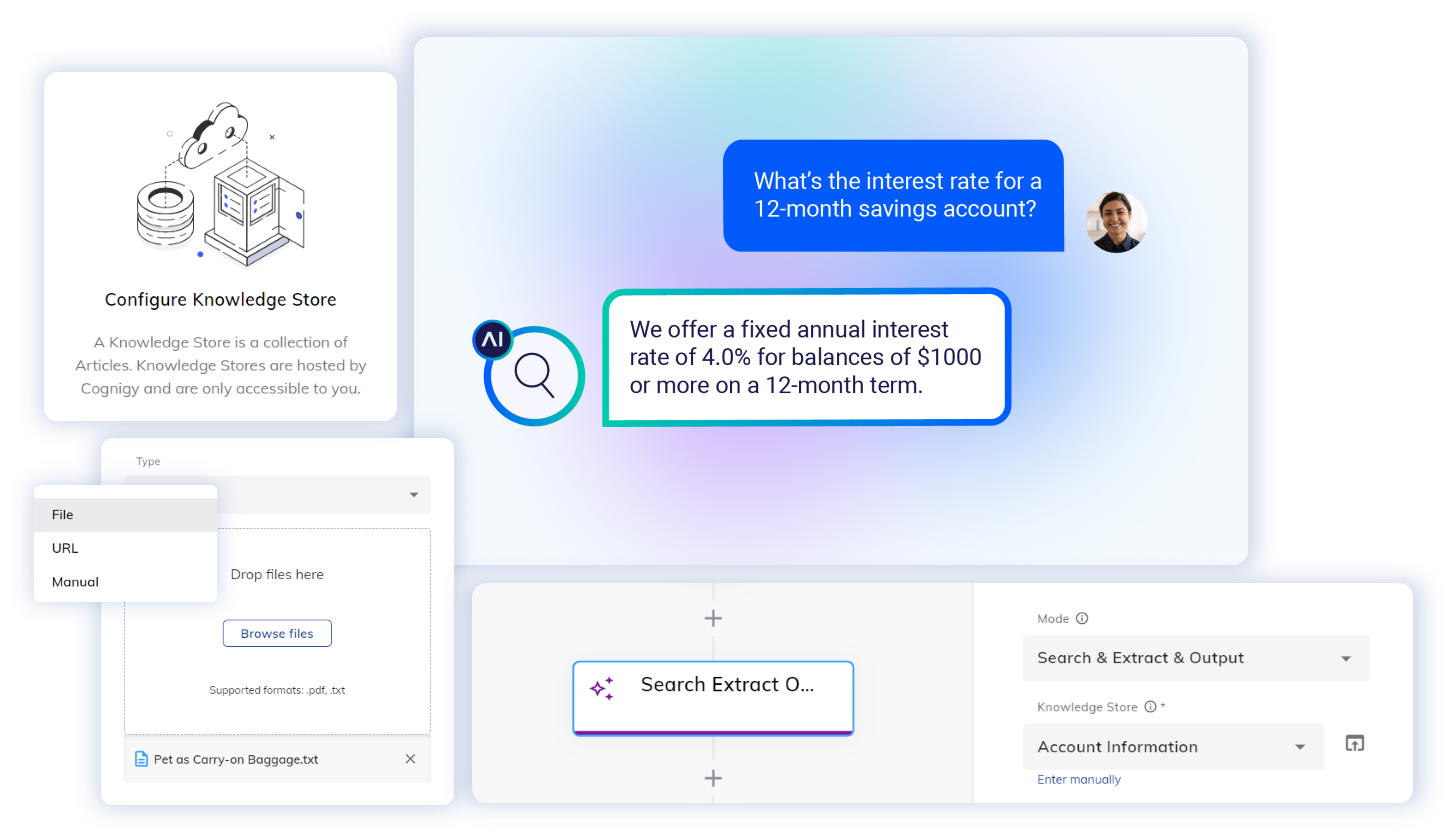 Cognigy Knowledge AI | ChatGPT for Your Enterprise
